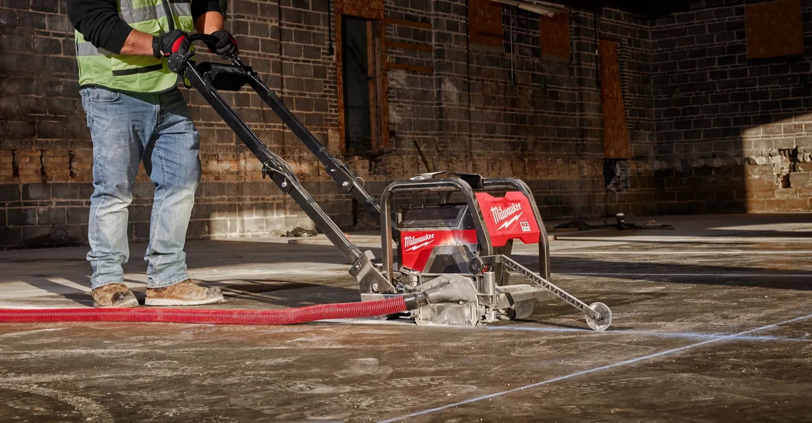 Milwaukee New MX FUEL™ 6" GREEN CONCRETE SAW | TC Tools